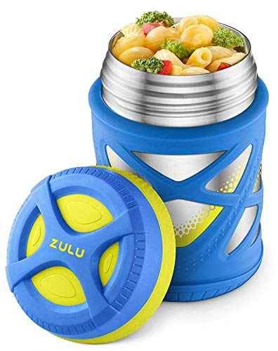 Zulu Kids Water Bottle and Canister Set - Blue