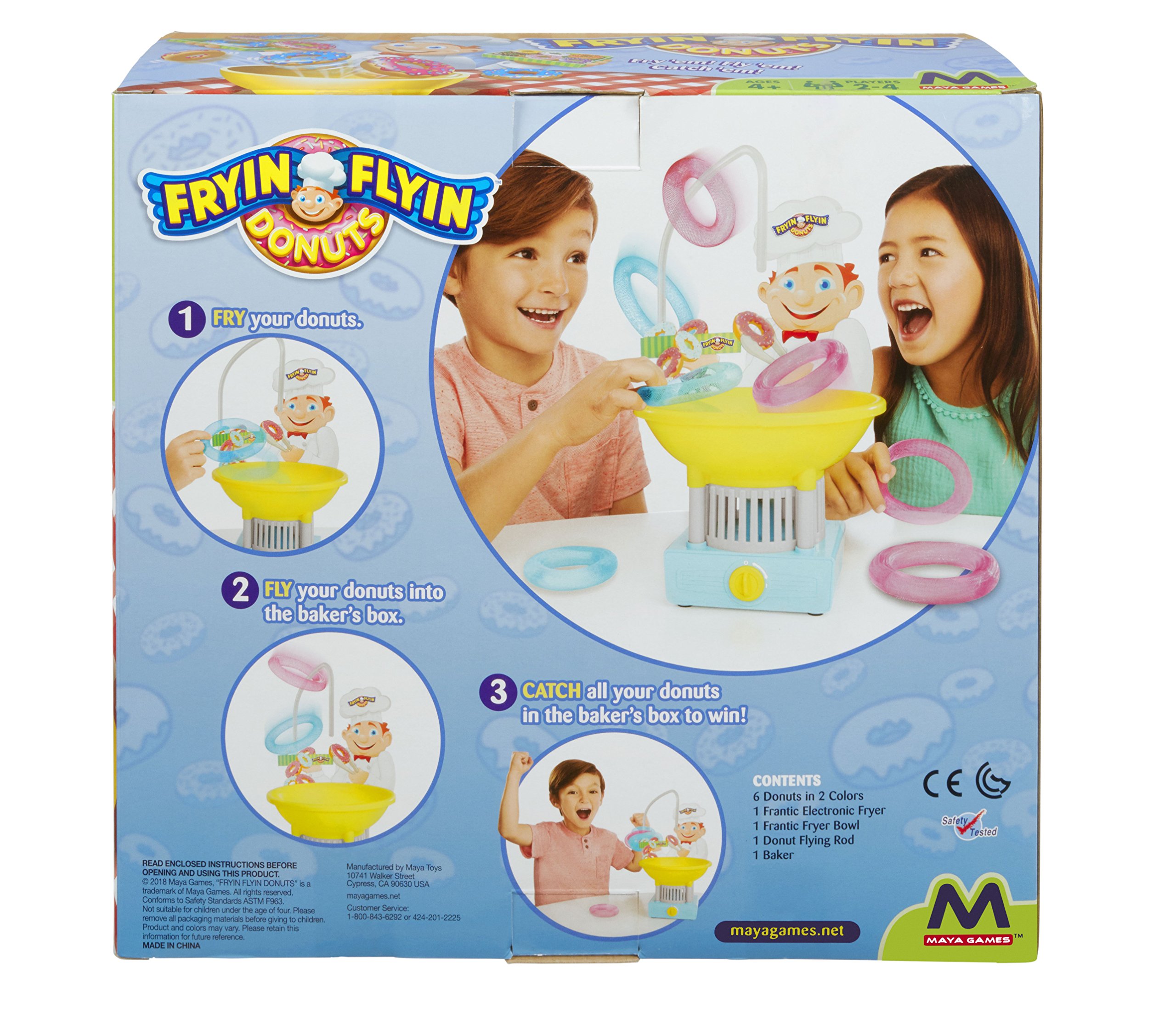 Maya Games - Fryin' Flyin Donuts - Family Game