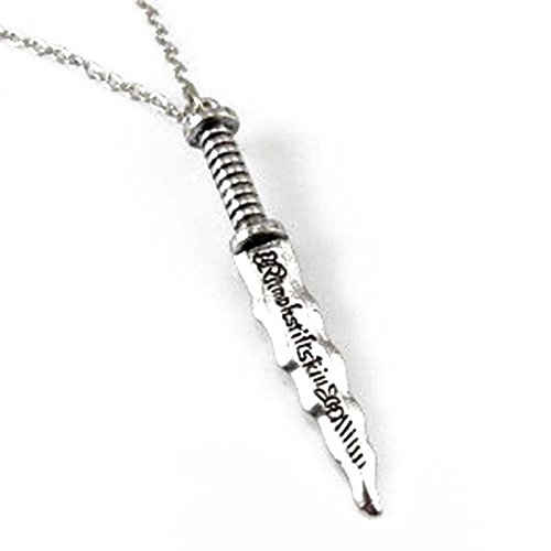 wassana Fashion Necklace Once Upon a Time Rumplestiltskin Dagger Pendant Cosplay Fan