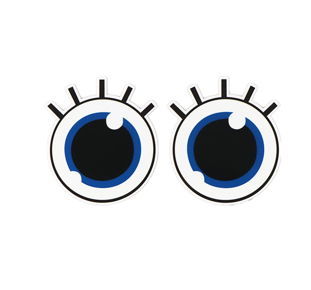 Stickers Fashion Skin Cute Eye Decals for Quest 2 VR Headset Controller Protector Accessories