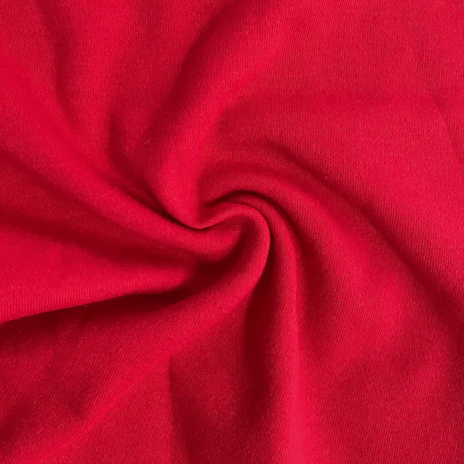 DEFAHN Baby Girl Bell Sleeve Bodysuit Red Onsies Cotton Ruffle Romper Infant Clothes Outfit 0-24 Months (Red, 0-3 Months)