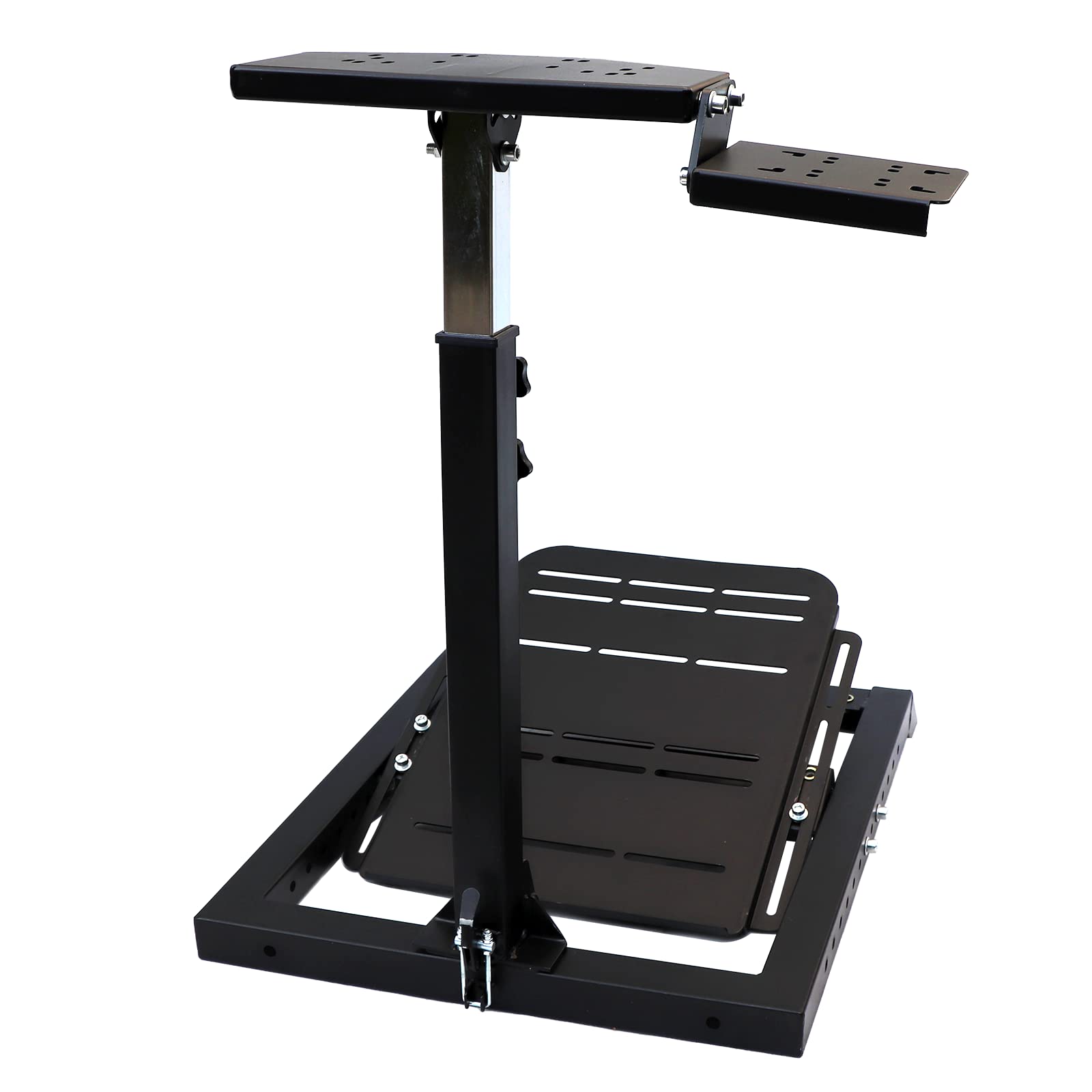 YXHARD Racing Wheel Stand, Height Adjustable & Foldable Steering Wheel Stand Compatible with G25,G27,G29,G920 T150 T300 T500 Gaming Cockpit
