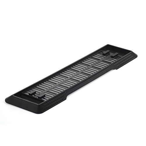 Younik Vertical Stand for PS-4 Pro, Built-in Cooling Vents and Non-Slip Feet Steady Base Mount for PS-4 Pro, Black