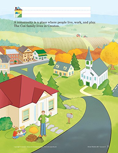 Social Studies K5 - Abeka 5 Year Old Kindergarten Student Activity Book