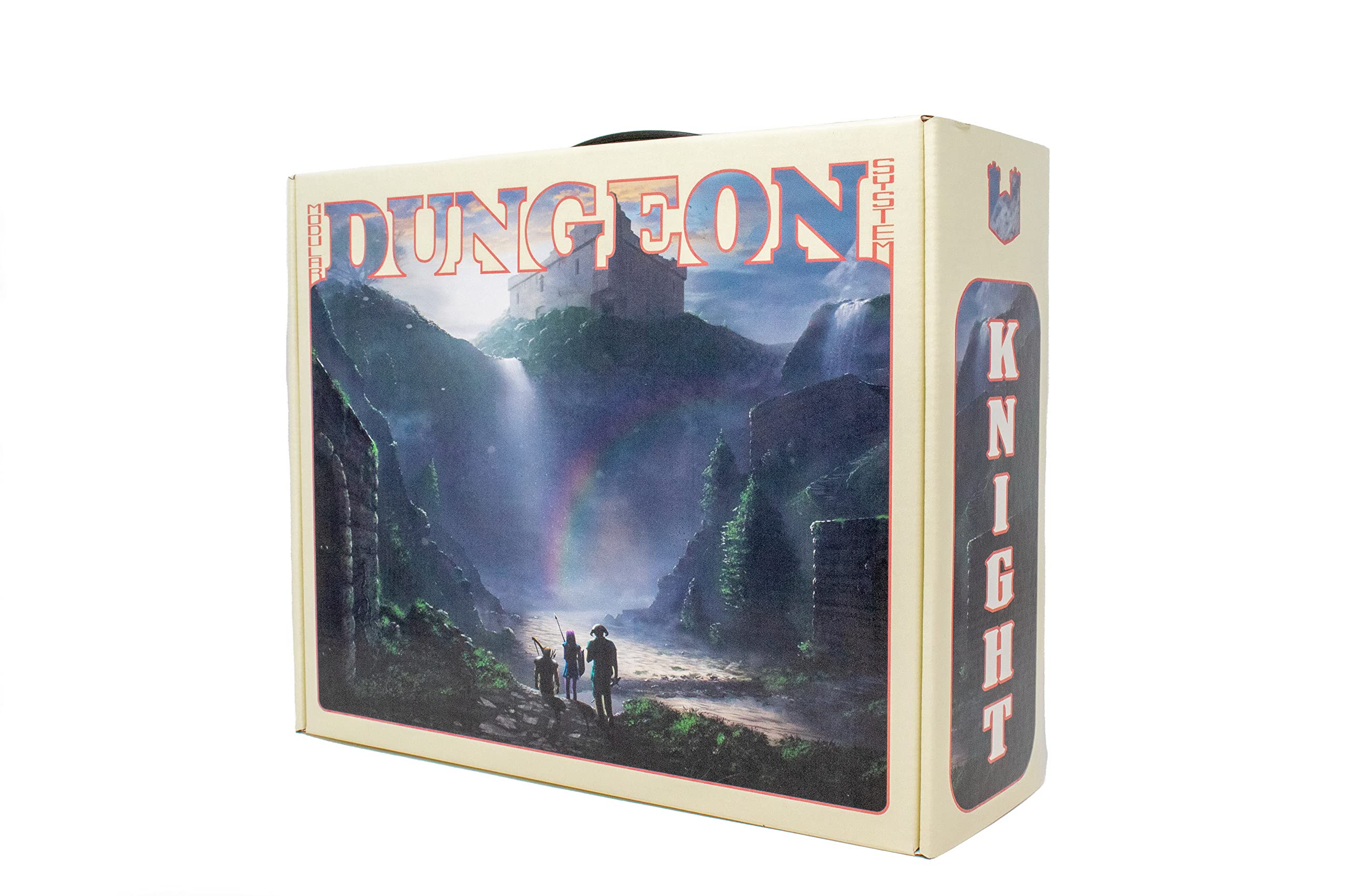 Dirt Cheap Dungeons Modular Dungeon System - Knight Set (Large): RPG Terrain Building for Dungeons & Dragons, Pathfinder, War Gaming, and More!