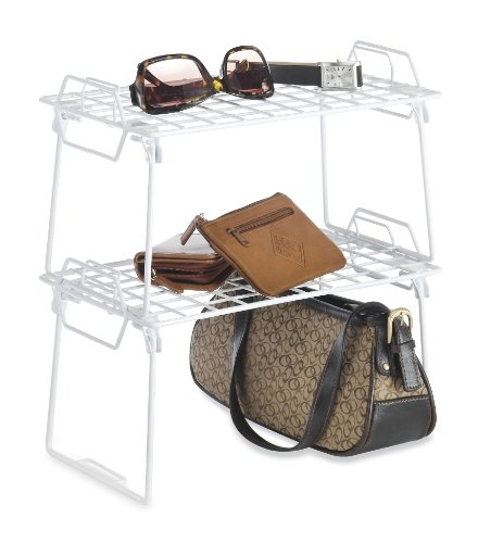 Whitmor Wire Grid Stacking Shelf Small