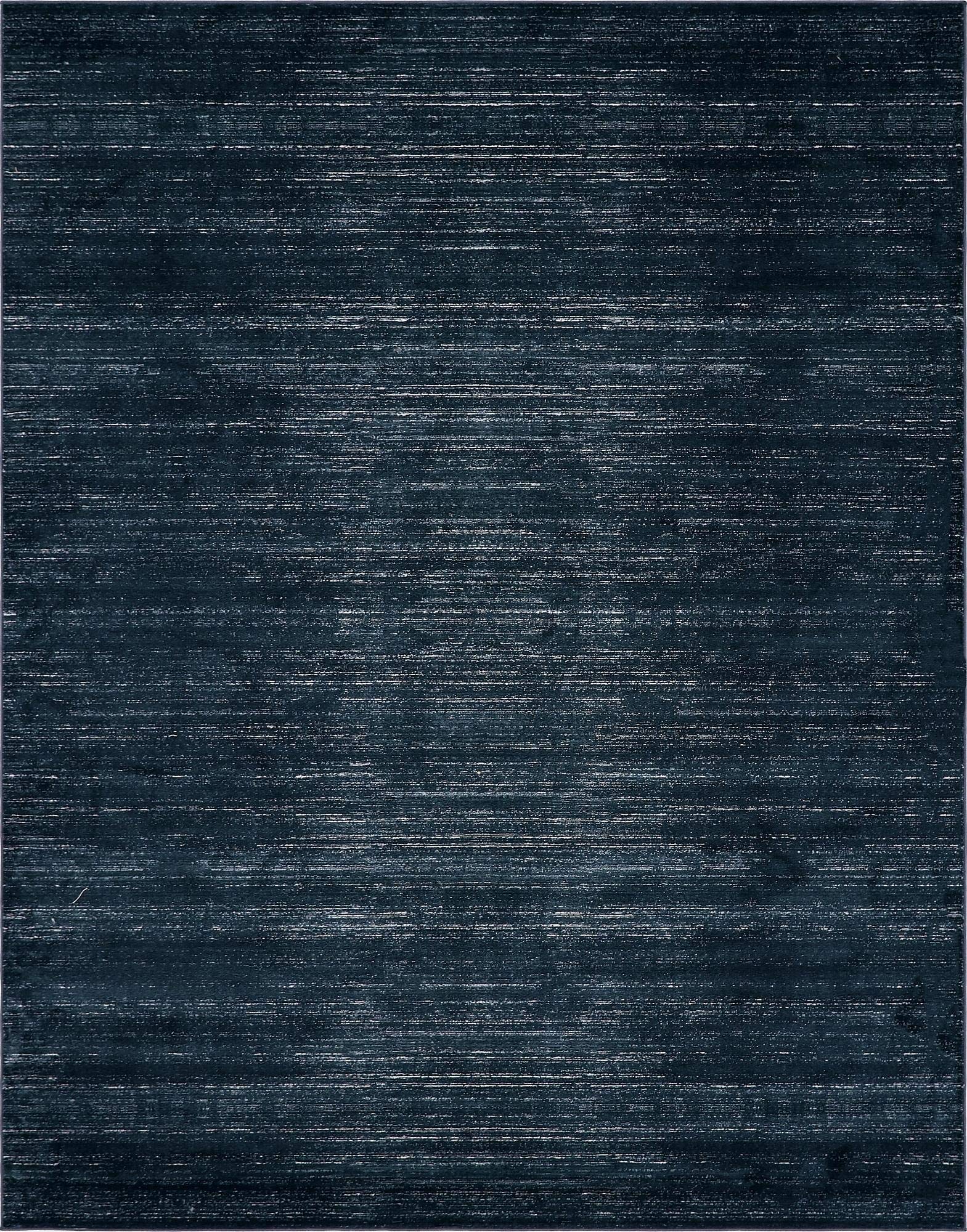 Unique Loom Jill Zarin Uptown Collection Area Rug - Madison Avenue (8' x 10' Rectangle, Navy Blue/ Ivory)