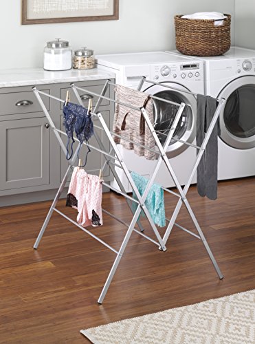 Whitmor Oversized Drying Rack, Silver 6779-8219