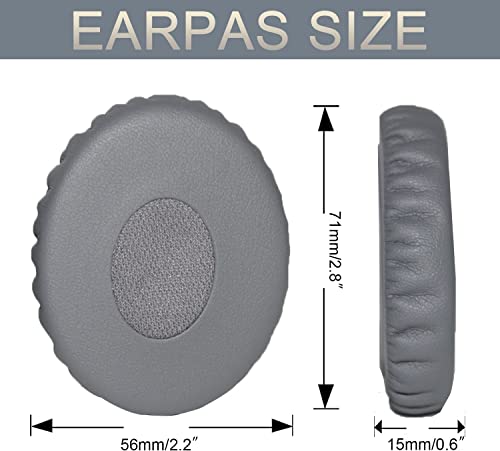 Replacement OE2 Ear Pads Earpads Cushion Ear Cups Compatible with Bose OE2 OE2i Soundtrue SoundLink On-Ear Headphones (Grey)