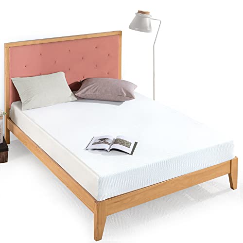 ZINUS 8 Inch Green Tea Cooling Gel Memory Foam Mattress / Cooling Gel Foam / Pressure Relieving / CertiPUR-US Certified / Bed-in-a-Box, Twin, White