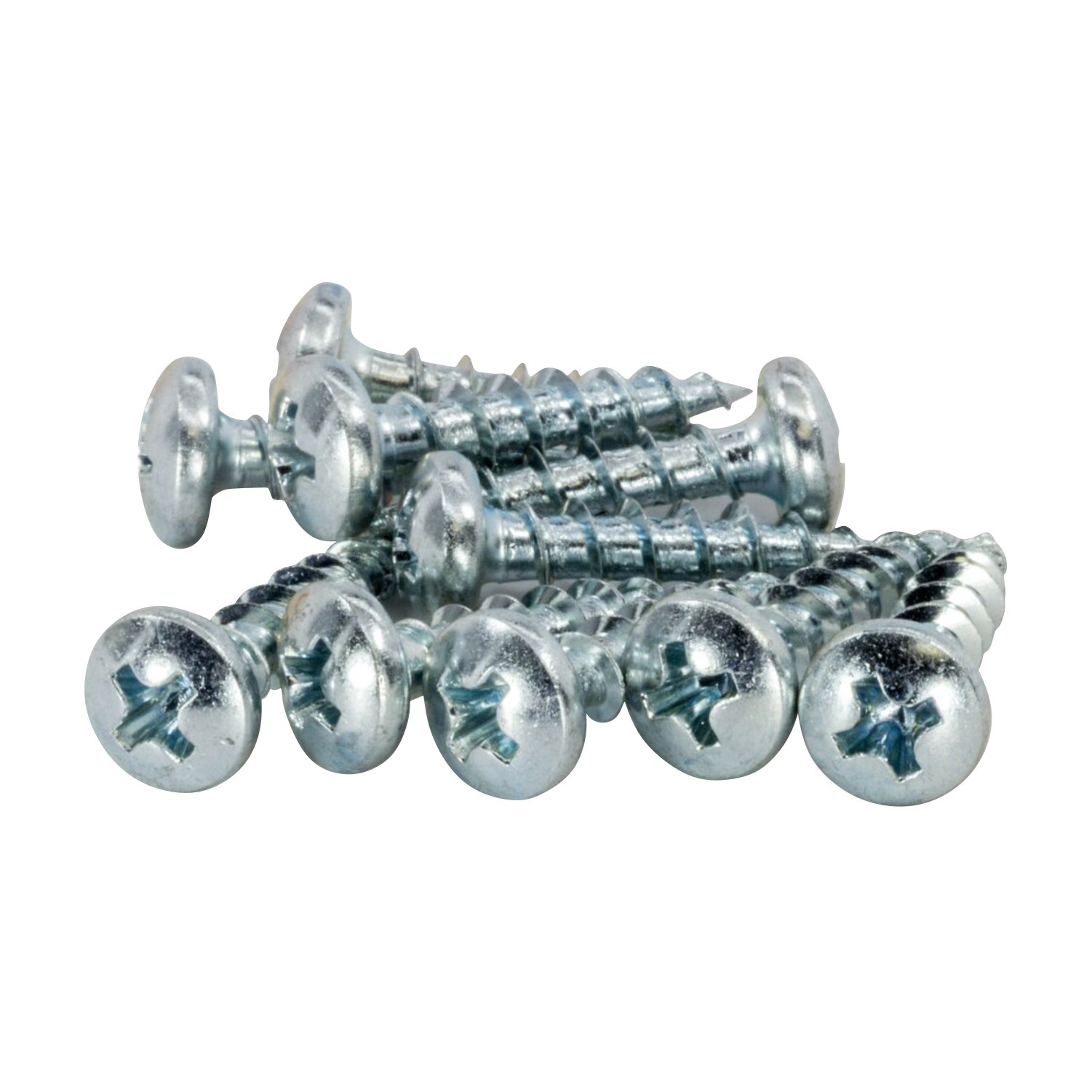 Rok Hardware 1000 Pack #8 x 3/4" Deep Coarse Thread Phillips Pan Head Wood Screws Zinc Plated MDF