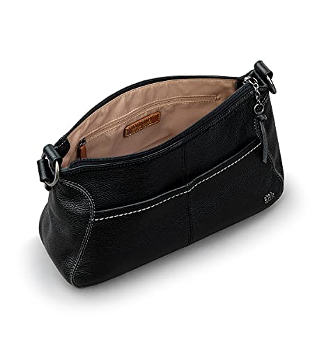 The SAK Women's Iris Leather Small Hobo, Black