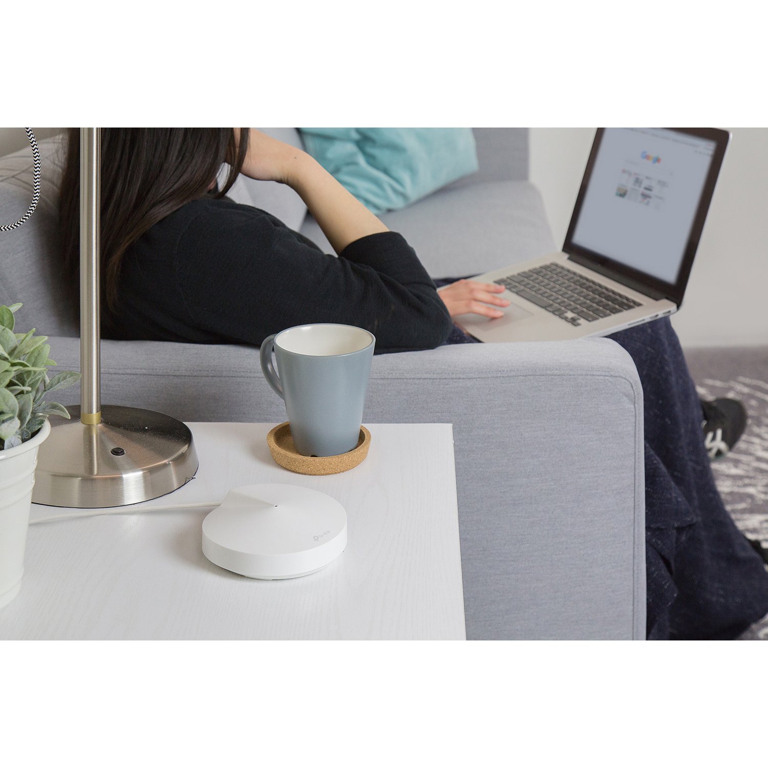 TP-LINK (Deco M5) Whole-Home Mesh Wi-Fi System, Single Unit, Dual Band AC1300, USB Type-C, 2 x LAN