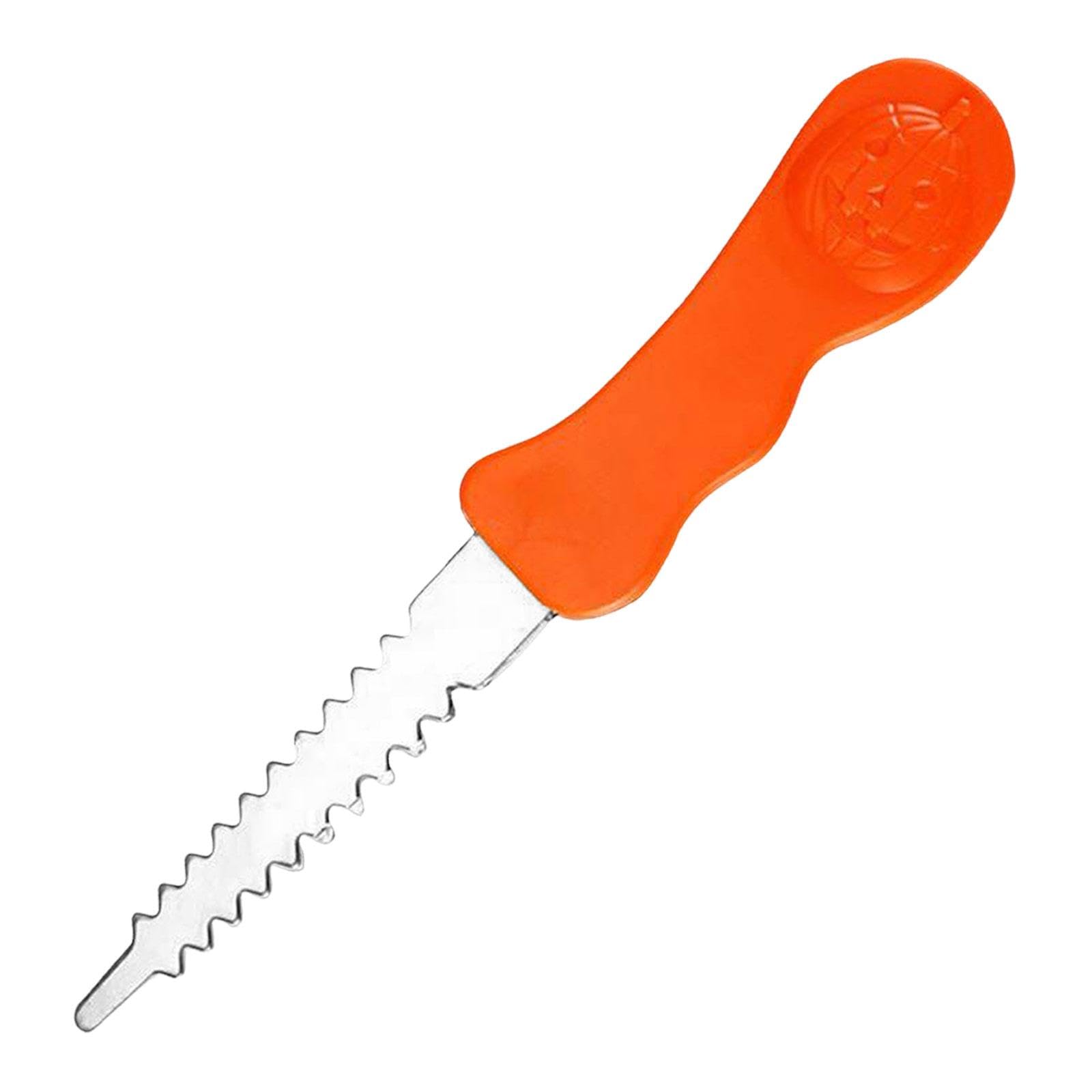 Christmas Pumpkin Carving Knife Halloween Pumpkin Carving Tools Stainless Steel Convenient Cutting Fruit Engrave for Clay Carving Family Party Xmas
