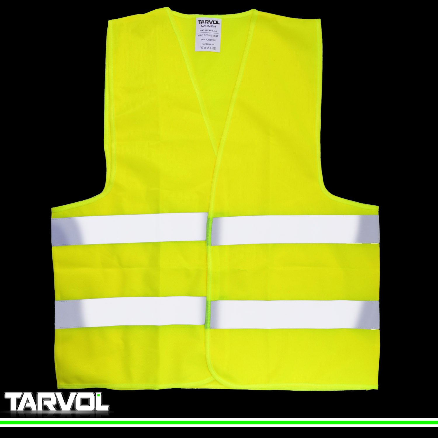 Safety Reflective Vest (ULTRA HIGH VISIBILITY BRIGHT NEON YELLOW) Perfect for Running, Jogging, Walking, Construction, Cycling, Motorcylcle Riding, and More!
