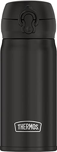 THERMOS 12oz Stainless Steel Direct Drink Bottle, Black
