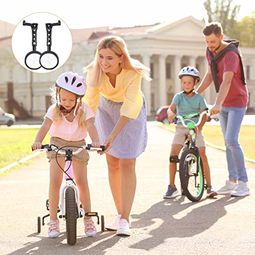 Tayizoo Multi-speed Bicycles Training Wheels for Bike,Compatible for Multi-Geared Bike of 16 18 20 22 24 Inch,1 Pair(black)