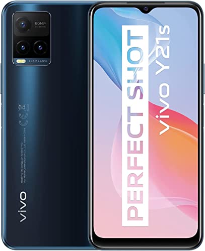 vivo Y20s, 4+128GB, 6.51 Inch HD+ Display, Side Fingerprint and Face Wake, 5000mAh Battery, AI Triple Macro Camera, Sim Free Smartphone, Dual Sim International Model (Obsidian Black)