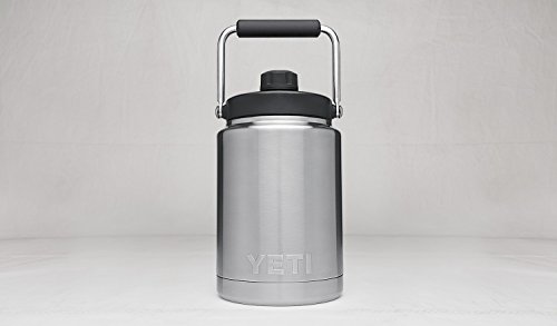 YETI Rambler Vacuum Insulated Stainless Steel Half Gallon Jug with MagCap, Stainless Steel