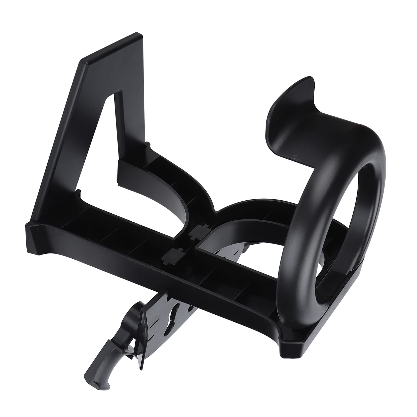 Upgraded Version Universal VR Stand,More Stable Base Headset Display Holder and Controller Mount Station for Oculus Quest, Quest 2, Rift, Rift S Headset and Touch Controllers(Black)