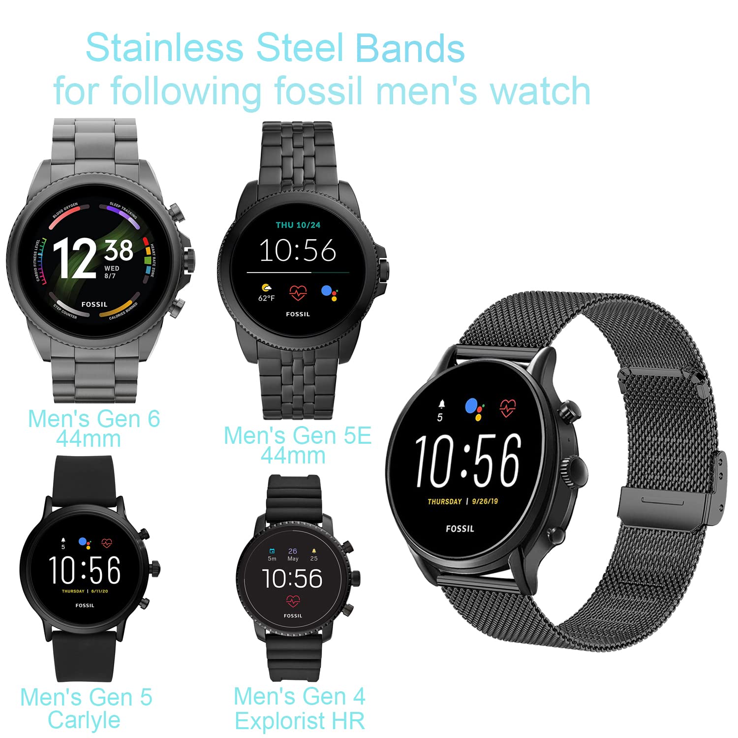 Loxan Metal Watch Bands