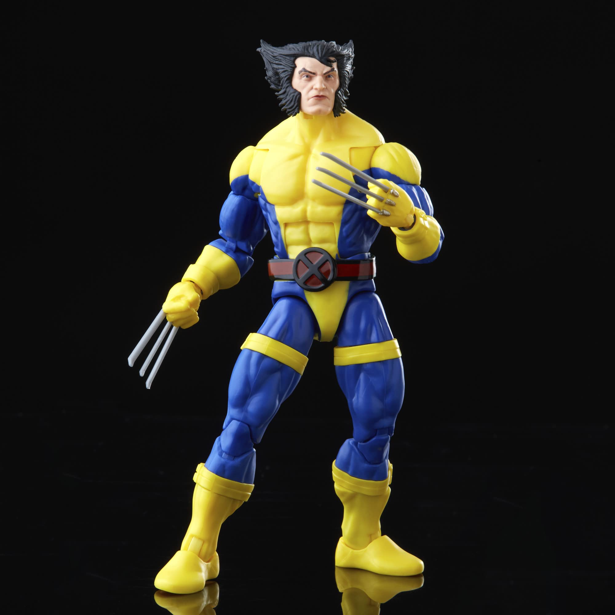 Marvel Legends Series X-Men Classic Wolverine 6-inch Action Figure Toy, 4+ Years, 3 Accessories