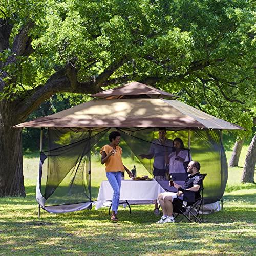 Z-Shade Bug Screen 10 x 10 Foot Instant Gazebo Screenroom Only, Black(for Parts)