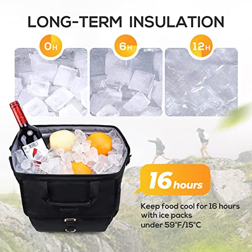 TOURIT Cooler Backpack 26 Cans Lightweight Insulated Backpack Cooler Leak-Proof for Women Men Picnics, Camping, Hiking, Beach, Trip