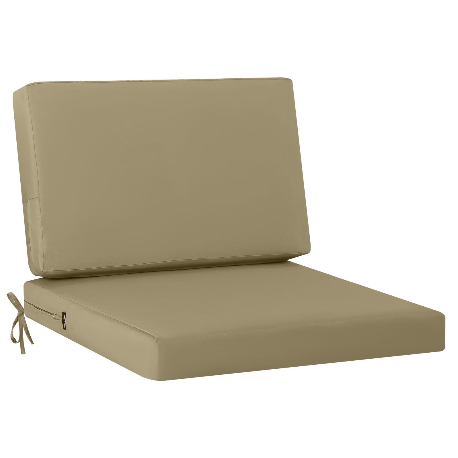 idee-home Outdoor Cushions for Patio Furniture, Outdoor Seat Cushions 28.5 x 28.5 Waterproof & Fade Resistant Couch Sofa Replacement Deep Couch Chair Cushion for Yard Garden Deck