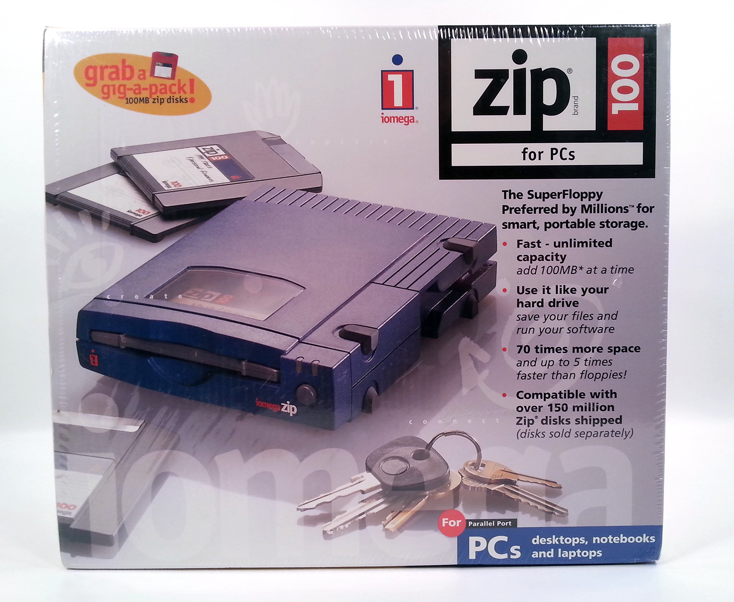 Iomega 10919 Zip 100 Drive (Parallel Port)