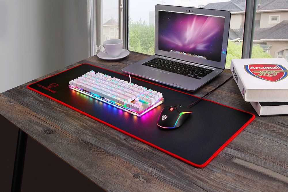 MOTOSPEED K87S Mechanical Keyboard Gaming Keyboard Wired USB Customized LED RGB Backlit with 87 Keys