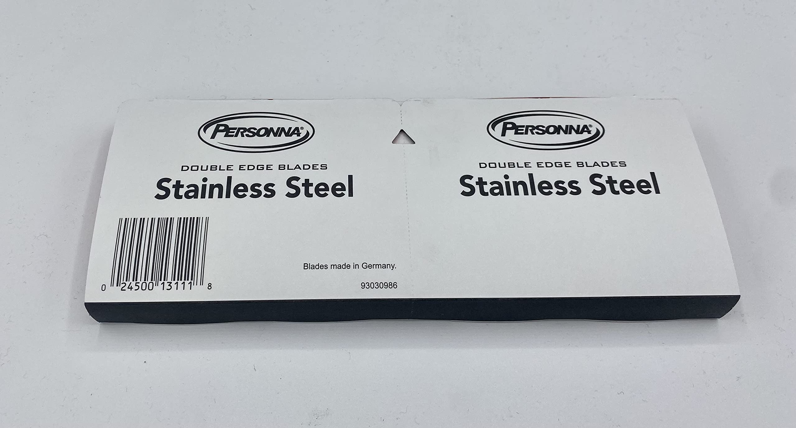 Personna Stainless Steel Double Edge Blades - 100 Pack 100 razor blades by Personna