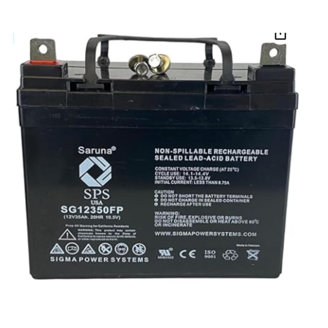 SPS Brand 12V 35Ah SLA Replacement Battery (SG12350) for Sigmas SP12 35 12V 35Ah