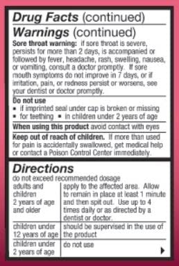 HurriCaine Topical Anesthetic Gel Watermelon - 1 oz.