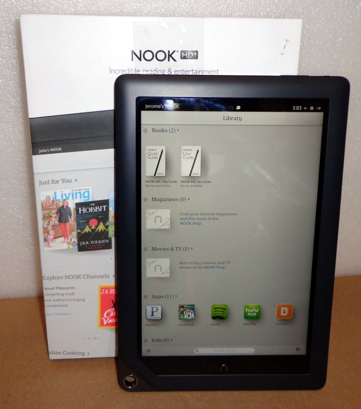 Nook HD+ 9" 16GB Wi-Fi Color Tablet
