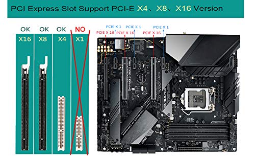 TOTOVIN PCI-E PCI Express to USB 3.1 Gen 2 (10 Gbps) Type A+Type C Expansion Card Asmedia Chipset for Windows 7/8/8.1/10/Linux Kernel (Type A+Type C)