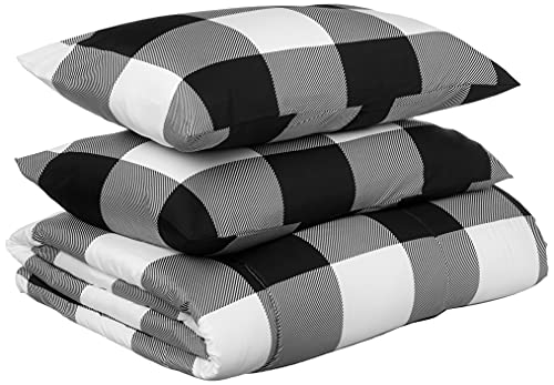 Safdie & Co. 60538.3DQ.01 Buffalo Collection Buffalo 3Piece Comforter Set, Full/Queen