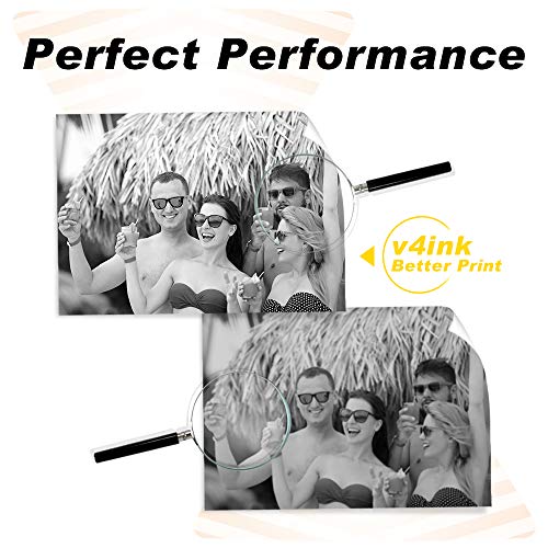 v4ink Compatible 30X Toner Cartridge Replacement for HP 30A 30X CF230X CF230A Toner High Yield Black Ink with chip for use in HP Pro MFP M227fdw M227fdn M227sdn M227 M203dw M203d M203dn M203 Printer