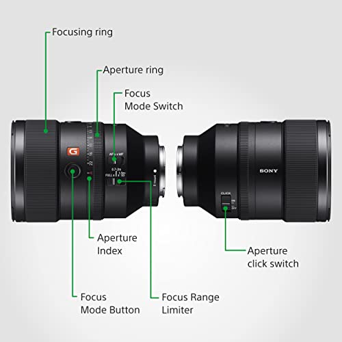 Sony FE 135 mm f/1.8 GM | Full-Frame, Telephoto, Prime Lens (SEL135F18GM)