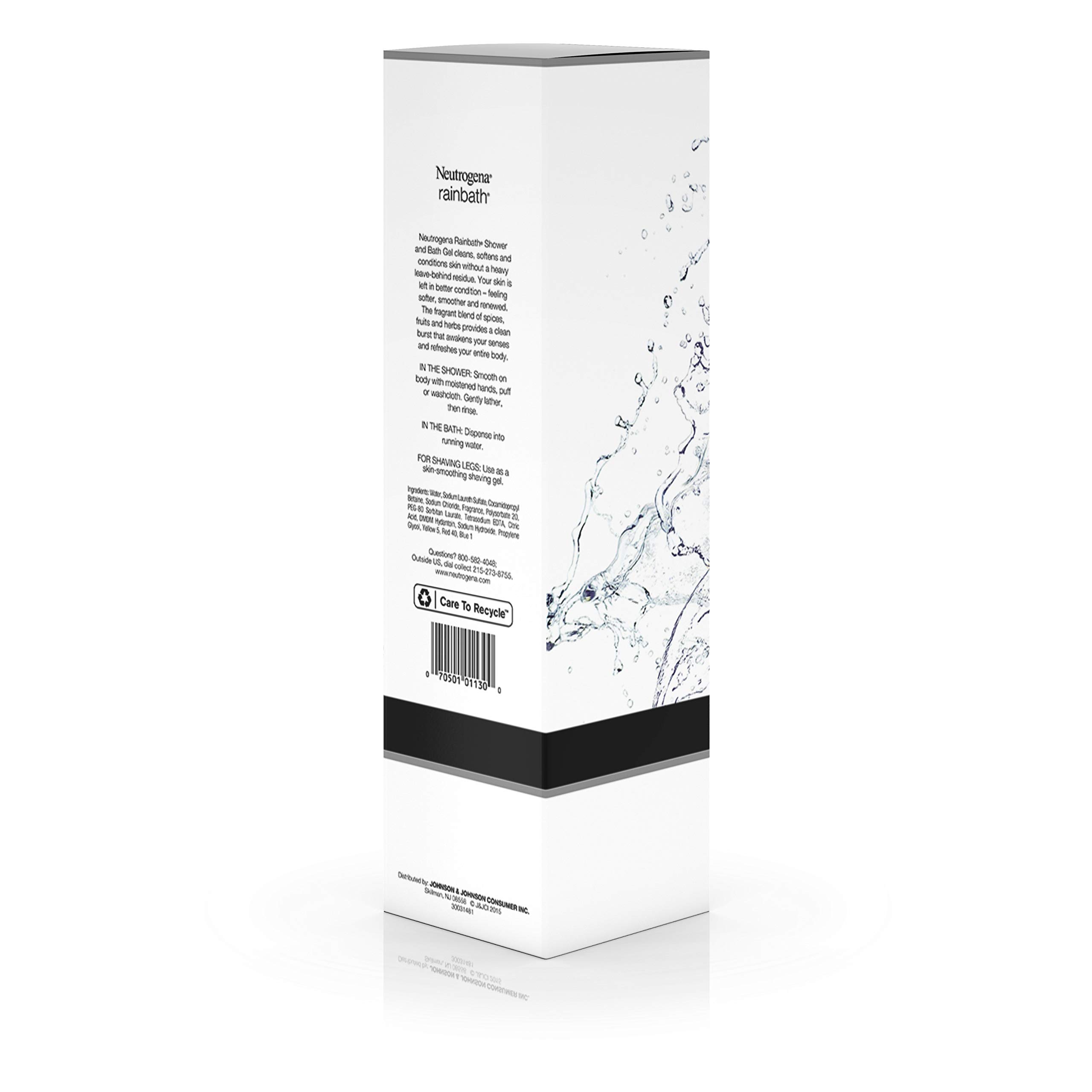 Neutrogena Rainbath Shower Gel 32 Oz - Pack of 3