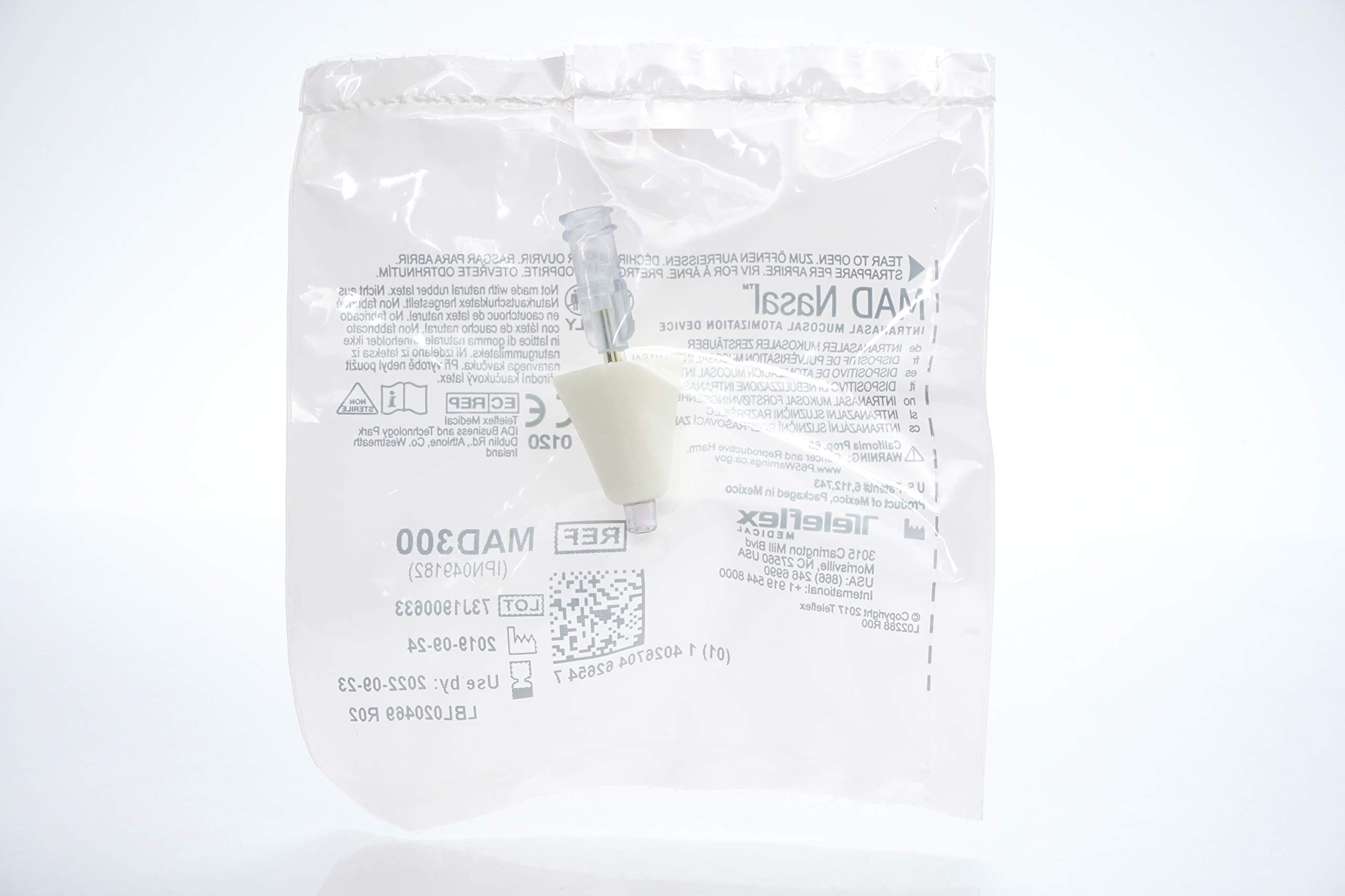 Teleflex Medical MAD300 Lma Mad Nasal Intranasal Atomizer (Pack of 25)