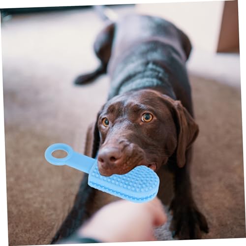 Housoutil Teething Toy Pet Teething Toys TPR Pet Dog Dental Stick Puppy Teething Toys