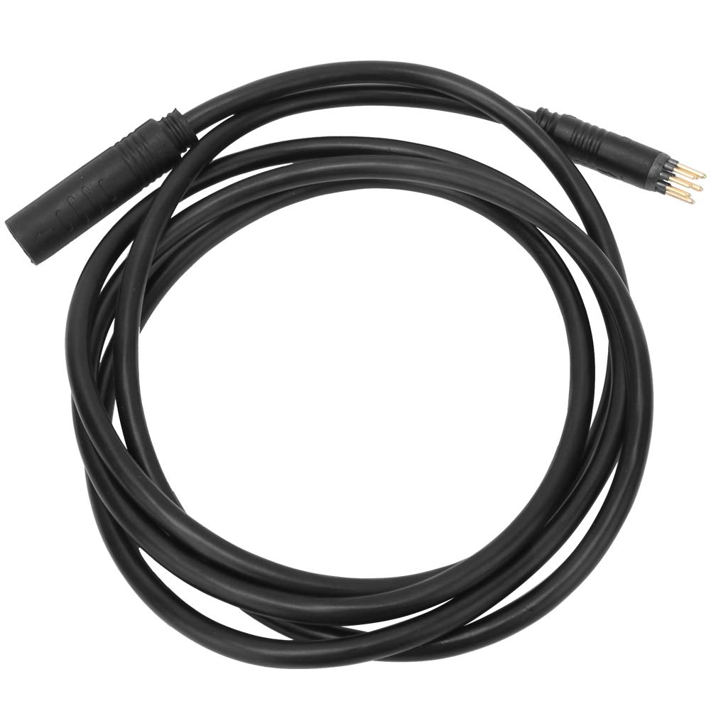 MAGT E-Bike Motor Extension Cable, 9 Pin Front Rear Wheel Motor Female to Male Wire Cable for Electric Bike E-Bike Accessory (1.5pin 1600mm)