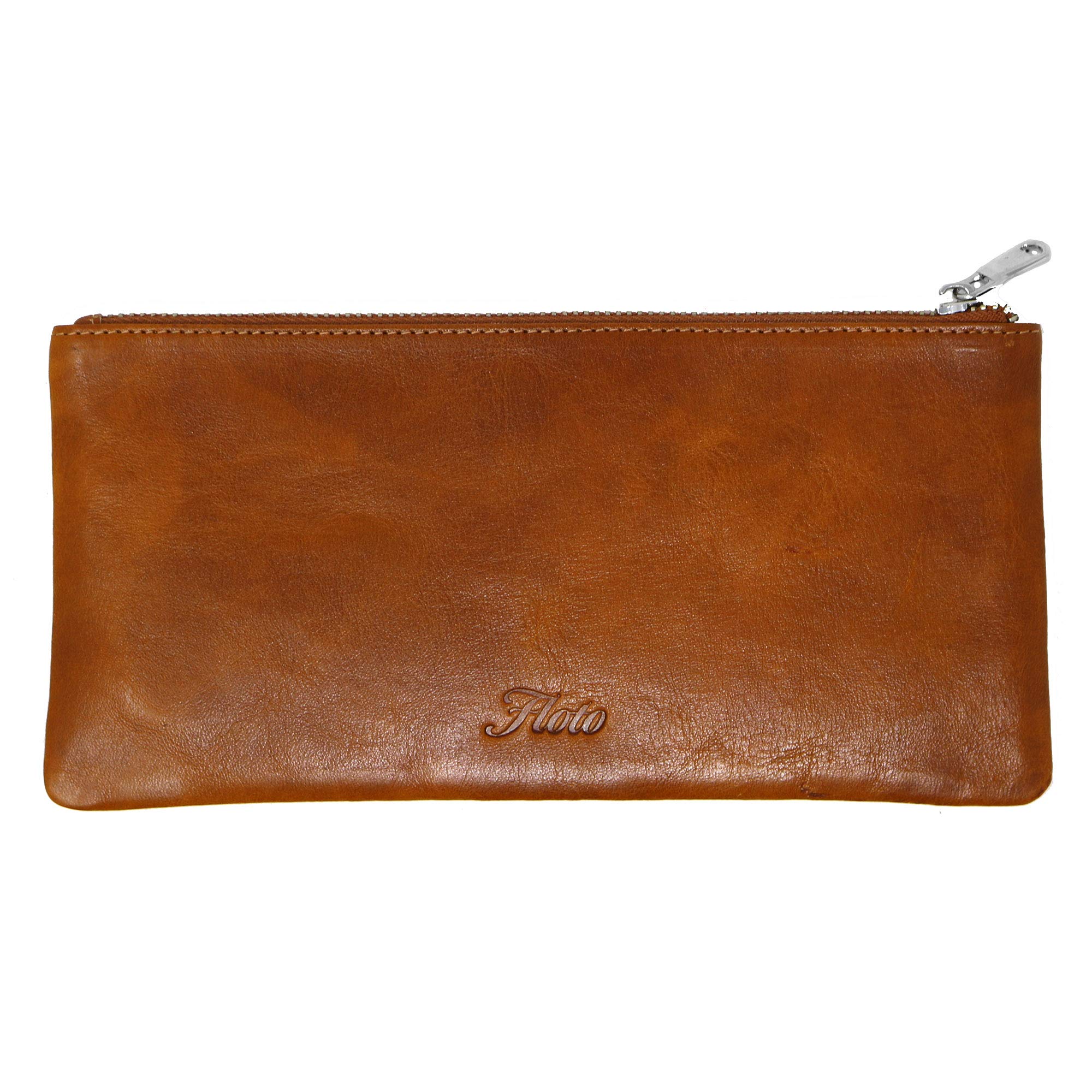 Floto Roma Leather Smartphone Zip Wallet