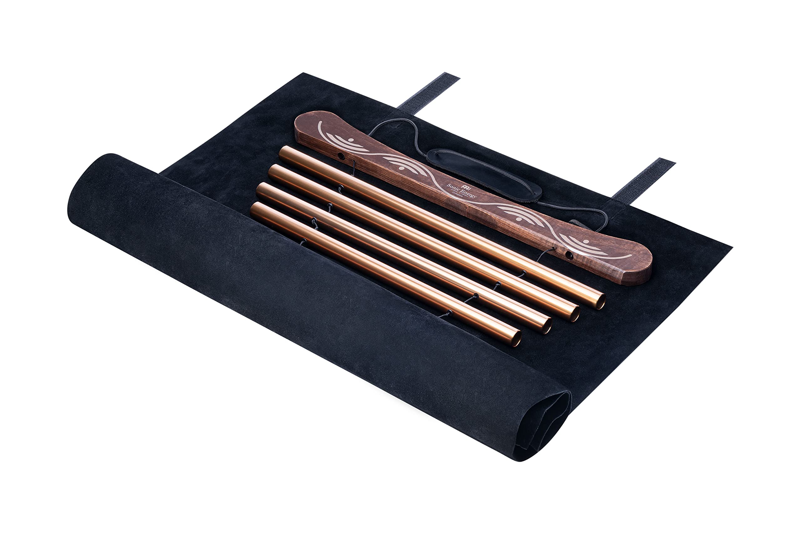 Meinl Sonic Energy Meditation Flow Chimes for Relaxing Sound Healing with Mallet and Bag, 2-Year Warranty (MFC10DMAB), Bronze