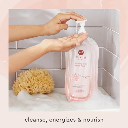 MyKirei by KAO Yuzu & Rice Water Nourishing Body Wash, 16.9 oz