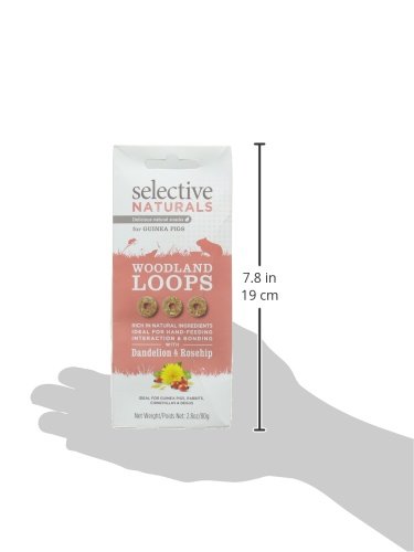 Supreme Science Selective Naturals Woodland Loops for Guinea Pig, 2.8 oz.