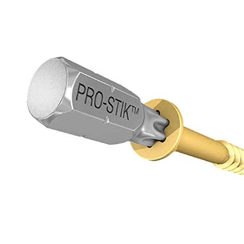 Power Pro Premium One Multi-Material Flat Head Screws, Zinc Plated Steel, Fasten in Wood, Metal, Concrete, Drywall and Plastic, Silver, #6 x 5/8 inch, Box of 50 Screws