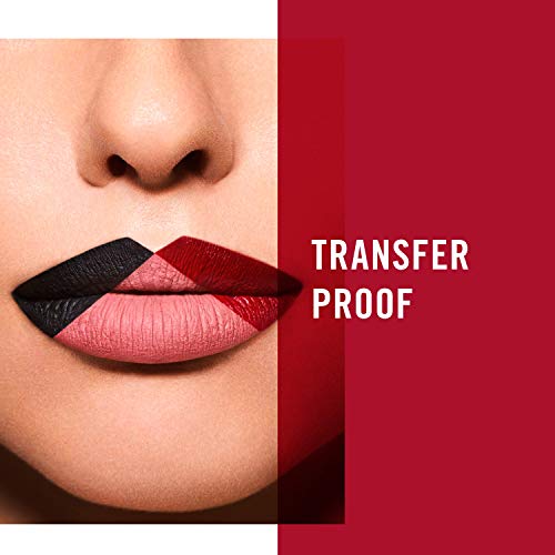 Rimmel London Provocalips 16hr Kiss-Proof Lip Color - Two-Step Liquid Lipstick to Lock in Color and Shine - 220 Lazy Daze, .14 fl.oz.