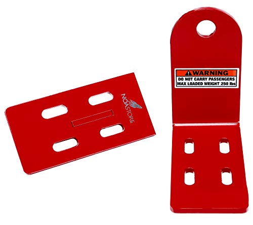 Trailer Hitch Compatible with Ferris Zero Turn Mowers - Fits IS3200Z, IS5100Z, IS2000Z, IS1500Z, IS500Z, IS600Z, IS700Z Grade 50 Steel, 3/4"" Hitch Mount Hole for Bumper Mounting